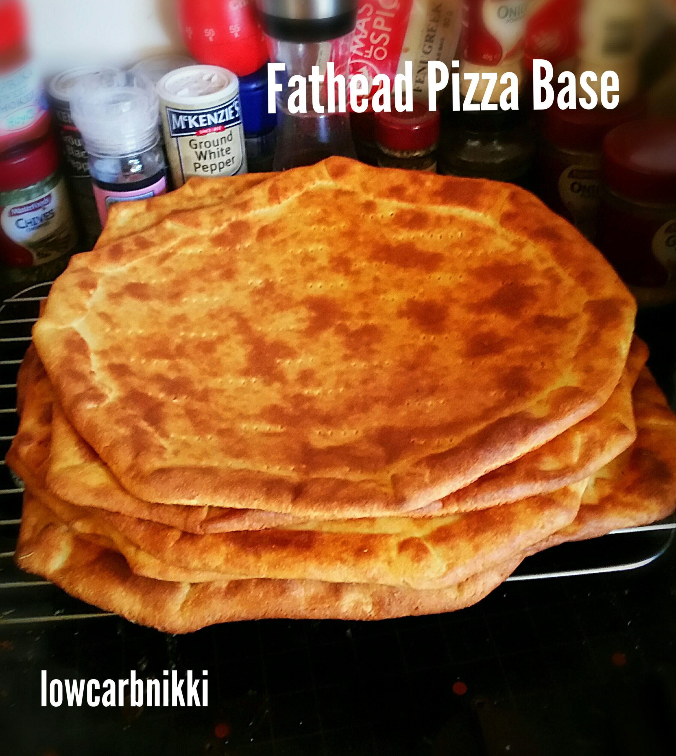 Fathead Pizza Base - Low Carb Nikki