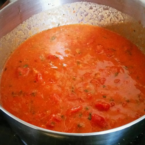 Homemade Passata