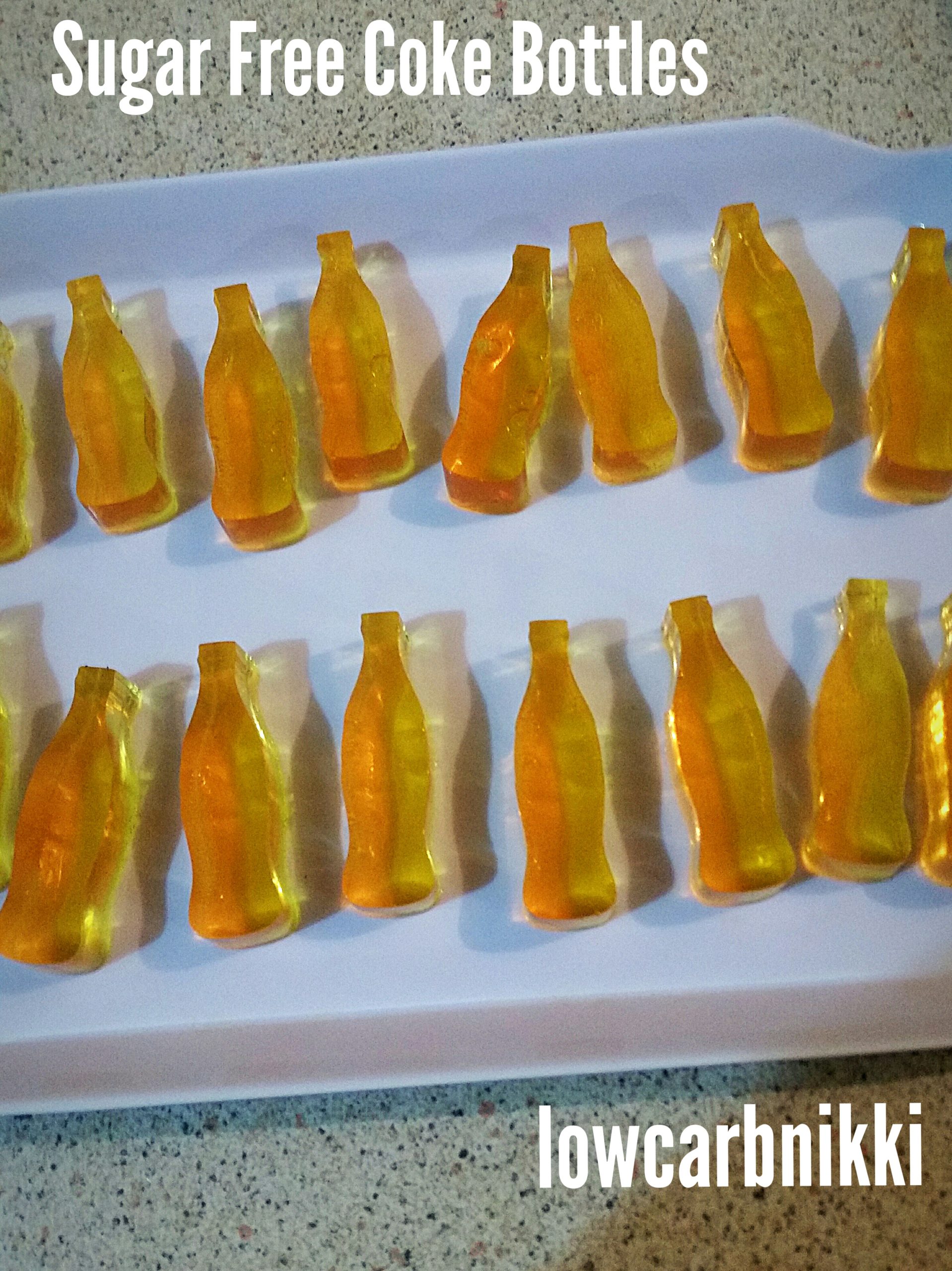 Sugar Free Coke Bottles - Low Carb Nikki