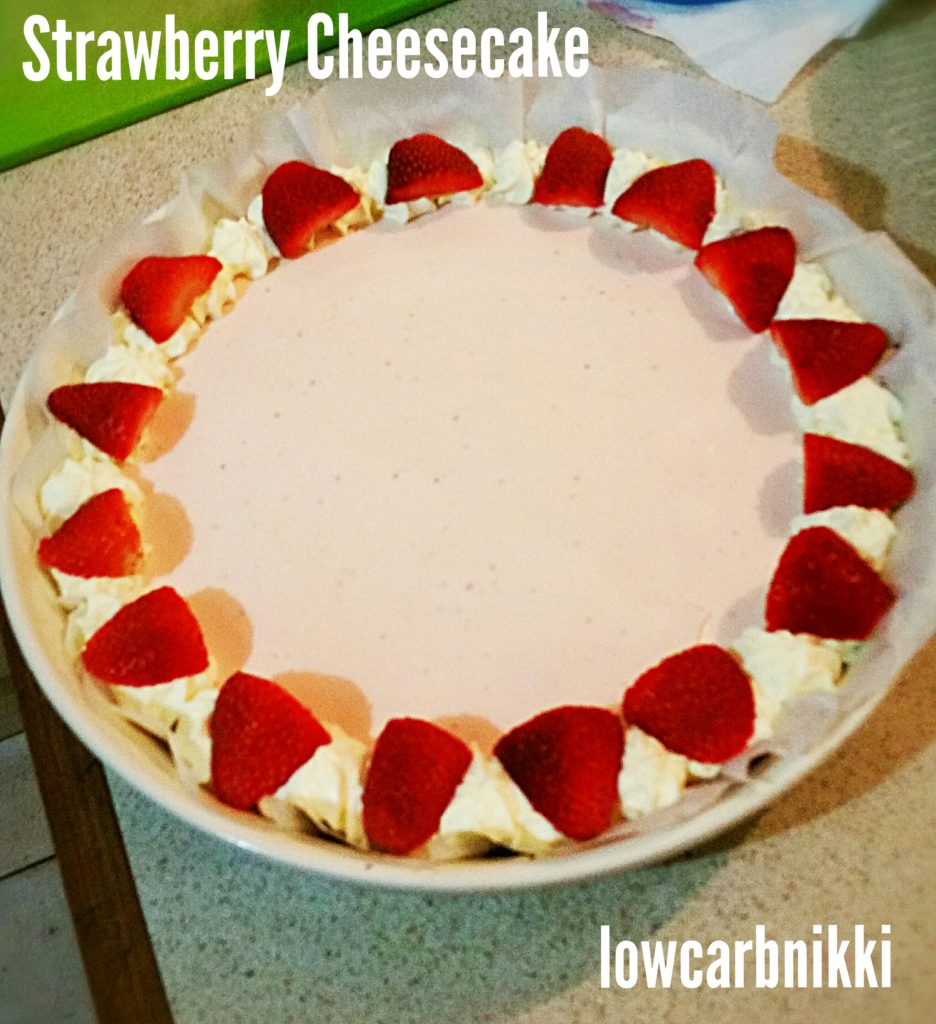 Strawberry Cheesecake - Low Carb Nikki