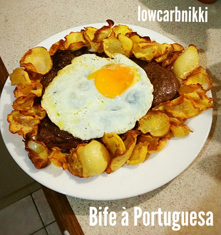 Bife à Portuguesa (Portuguese Steak) - Low Carb Nikki