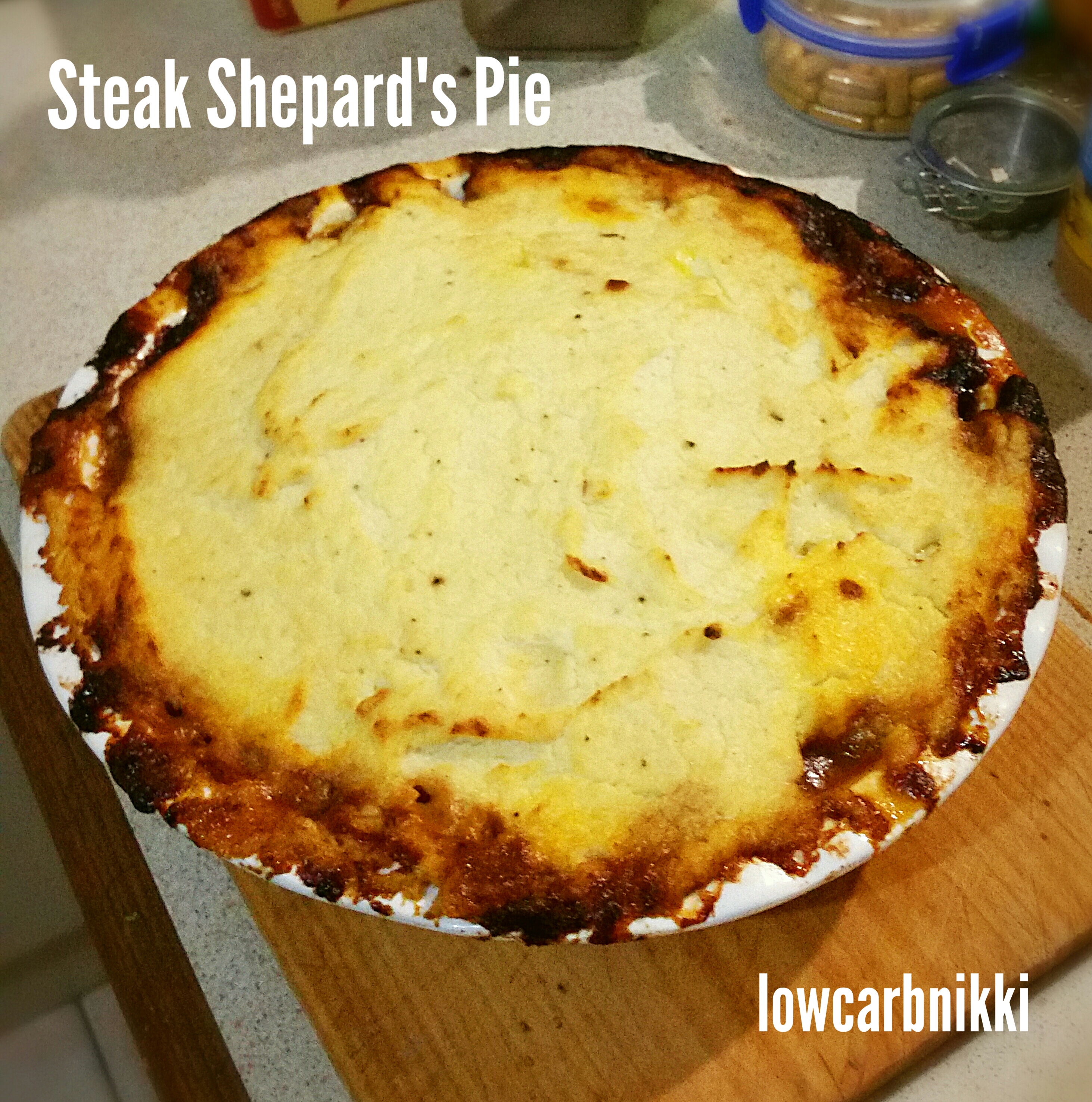 Steak Shepard’s Pie - Low Carb Nikki