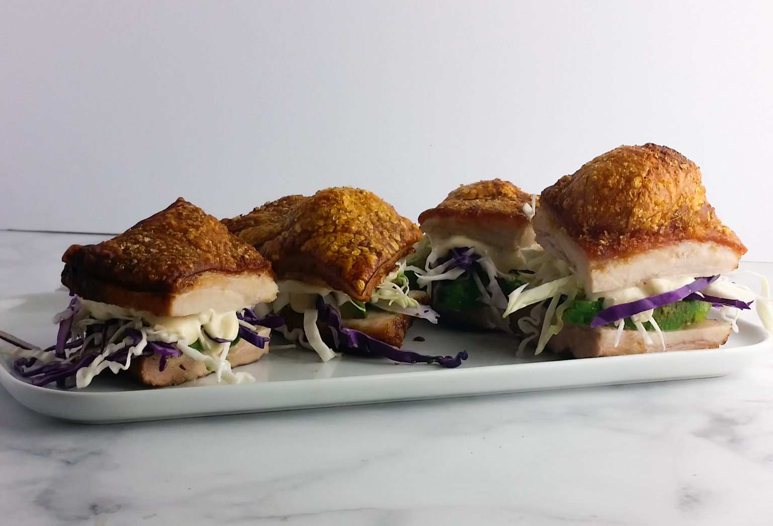 Pork Belly Burger - Low Carb Nikki