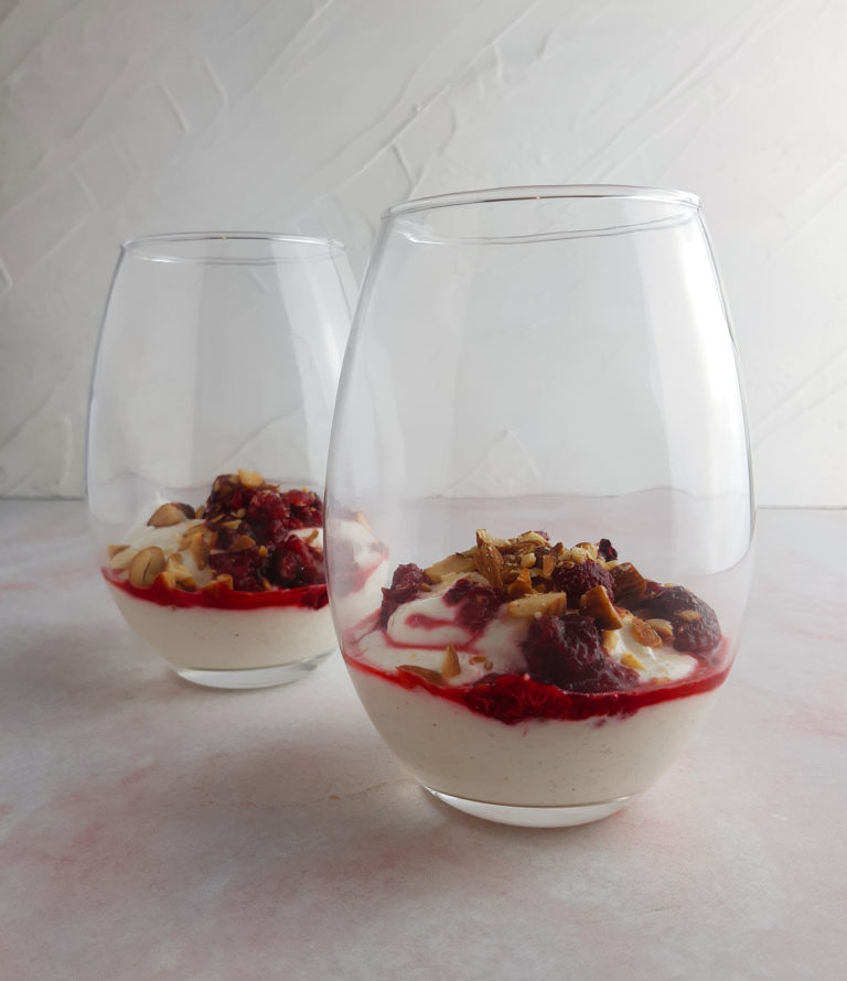 Almond Raspberry Yoghurt Pots | Low Carb Nikki | Keto | Low Carb | LCHF ...